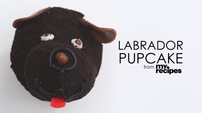 [Recipe] How To Make Adorable Labrador Cupcakes