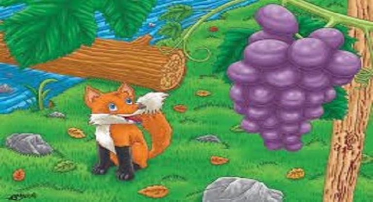 Fox And The Grapes – Aesop